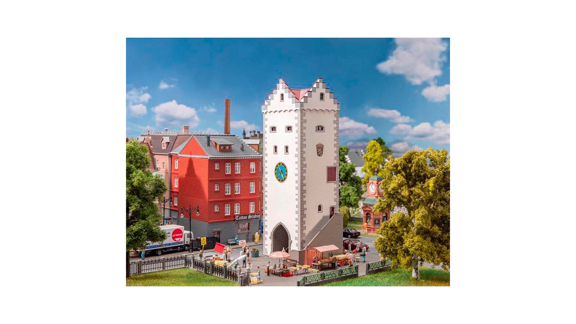 Faller 130824 Clock Tower – Micro Macro Mundo Hobby Store
